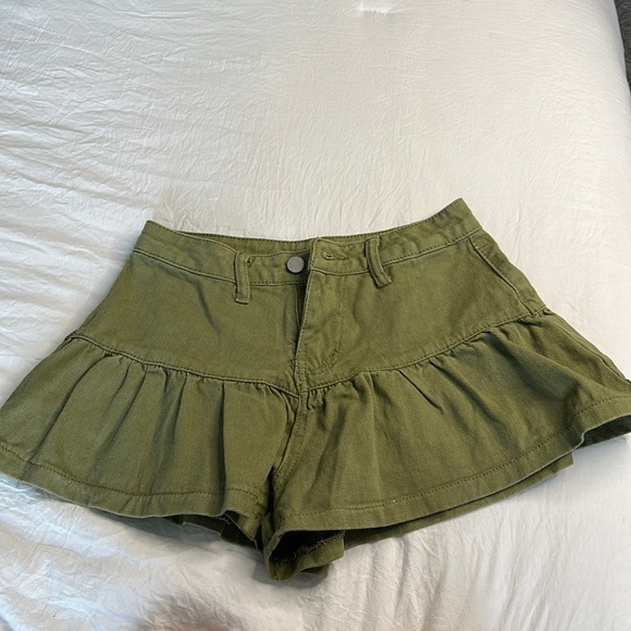 SHEIN | Shorts | Shein Green Cargo Shorts | Poshmark